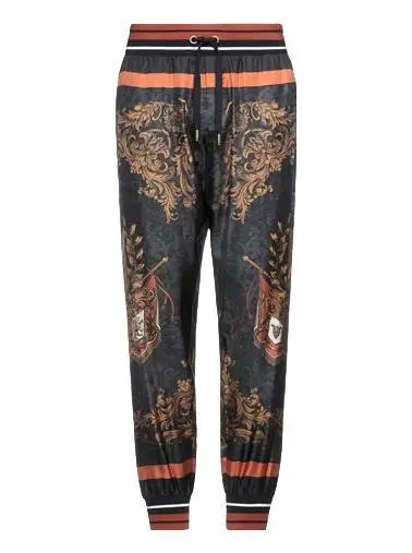 Dolce & Gabbana Paisley Print Trousers - Black