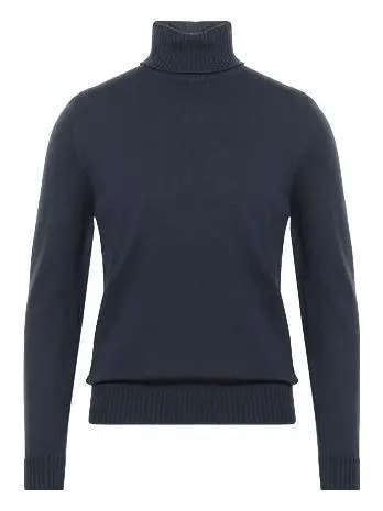 DRUMOHR Turtleneck Merino Wool Sweater - Blue