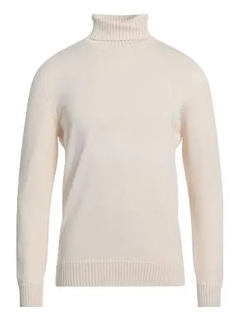 DRUMOHR Turtleneck Merino Wool Sweater - Off White