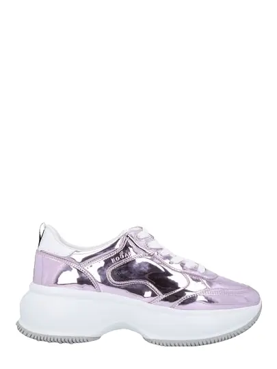 Hogan Leather Chunky Sneakers - Pink