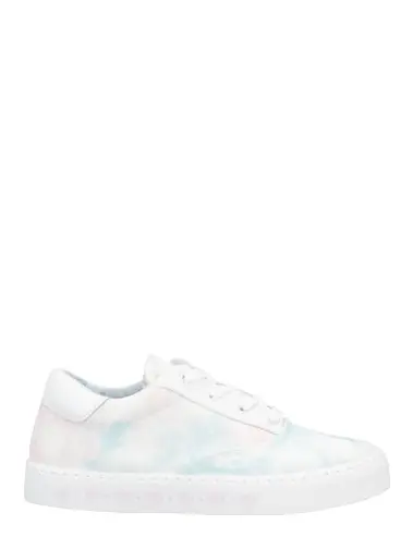 CHIARA FERRAGNI Sneakers In Soft Leather And Textile Fibers - White