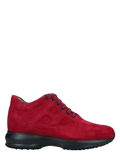 Hogan Leather Sneakers - Red