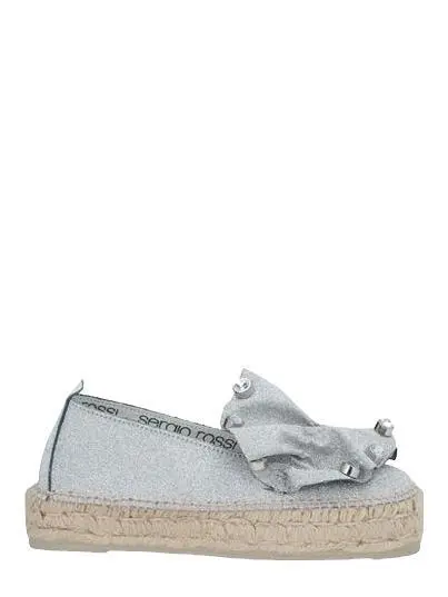 SERGIO ROSSI X MANEBÍ Espadrilles - Silver