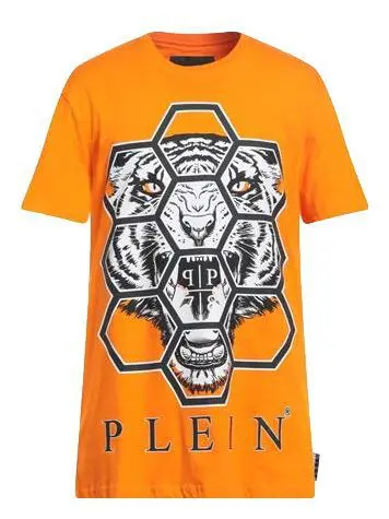 Philipp Plein T-shirt Size Cotton - Orange