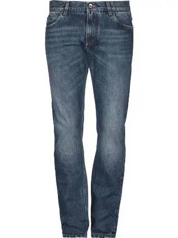 Dolce & Gabbana Cotton-blend Denim Jeans - Blue