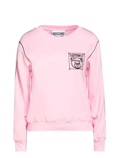 Moschino Cotton Sweatshirt - Pink