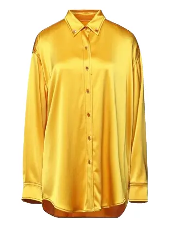 Sies Marjan Satin Shirt - Yellow