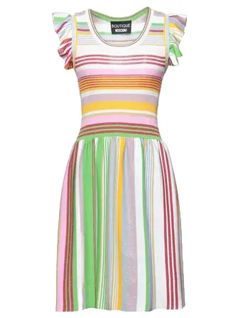 Moschino Flared Midi Dress - Pink