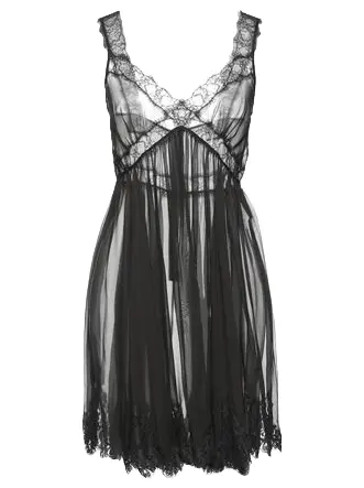 Dolce & Gabbana Mini Flared Dress - Black