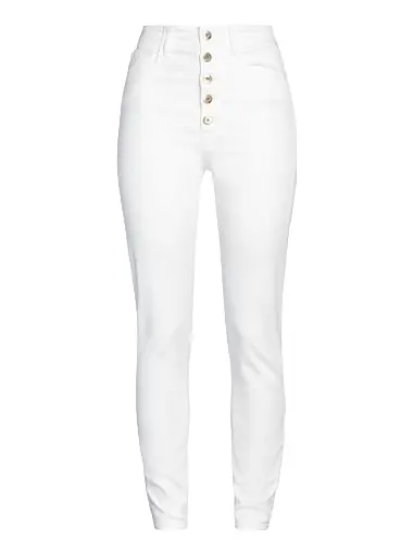 CYCLE Slim-leg Stretch Trousers - White
