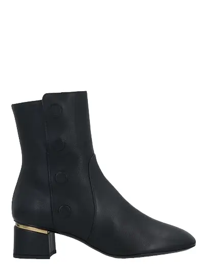 TOD'S Calfskin Ankle Boots - Black