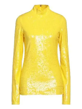 MSGM Top In Pvc, Polyamide, And Elastane - Yellow