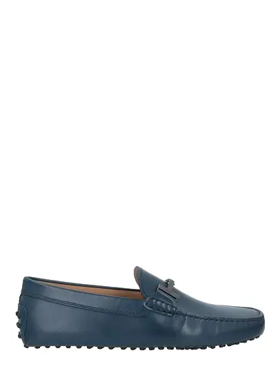 TOD'S Leather Loafers - Blue
