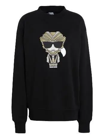 Karl Lagerfeld Fleece Sweatshirt - Black