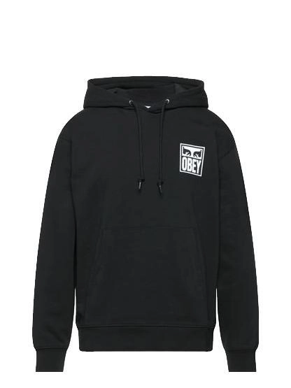 Obey Sweatshirt Size Cotton, Polyester - Black