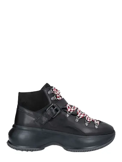 Hogan Leather Sneakers - Black