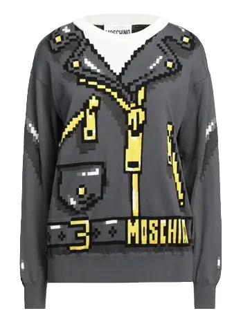 Moschino Lightweight Knit Sweater - Grey