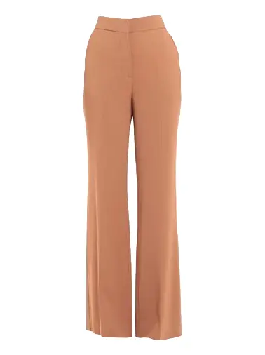 SIMONA CORSELLINI Flared Pants - Brown