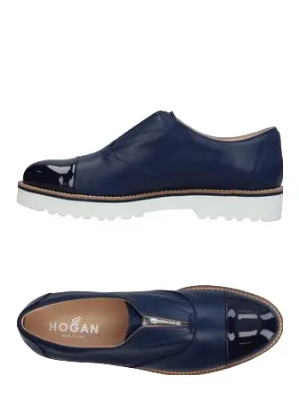Hogan Leather Loafers - Blue