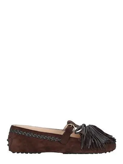 TOD'S Leather Loafer - Brown