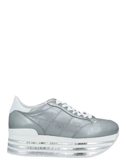 Hogan Leather Low-top Sneakers - Grey