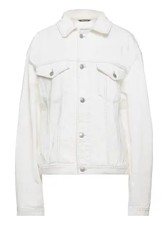 MAISON MARGIELA Denim Trucker Jacket - White