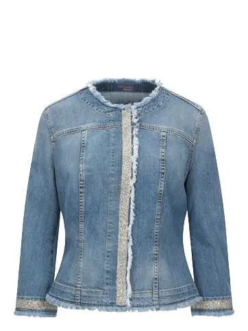 TRUSSARDI Denim Outerwear - Blue
