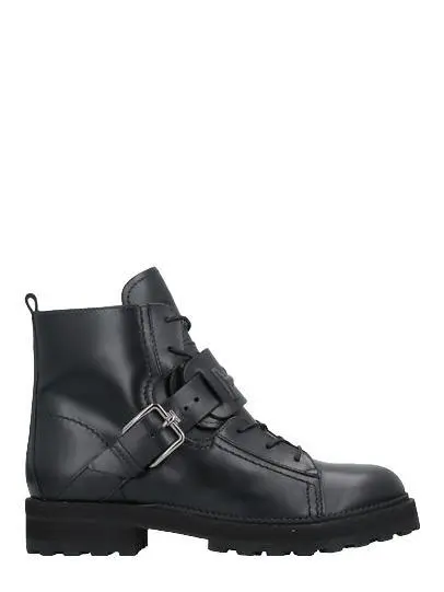 TOD'S Ankle Boots In Leather - Black