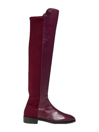STUART WEITZMAN Leather Over-the-knee Boots - Red