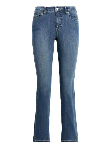 Ralph Lauren Mid-rise Straight Leg Jeans - Blue