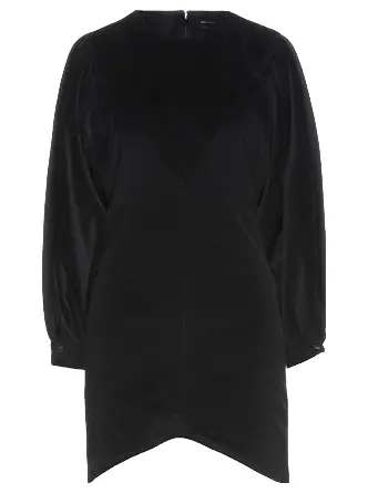 Isabel Marant Mini Cotton Dress - Black