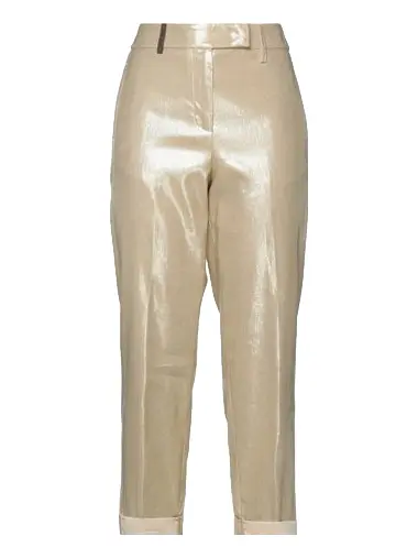 Peserico Tapered Embellished Pants - Gold