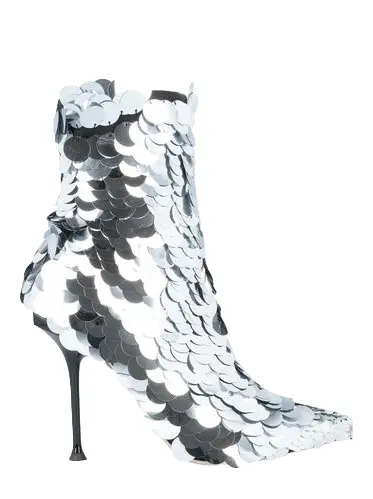 SERGIO ROSSI Ankle Boots - Silver