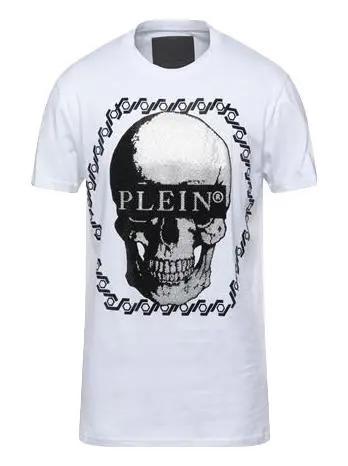 Philipp Plein T-shirt Size Cotton, Fiberglass - White