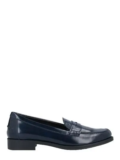 TOD'S Loafers In Glossed-leather - Blue