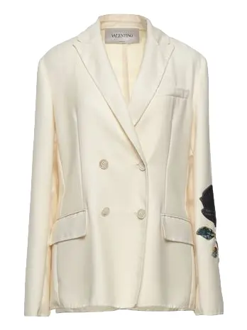 Valentino Garavani Single-breasted Blazer - White