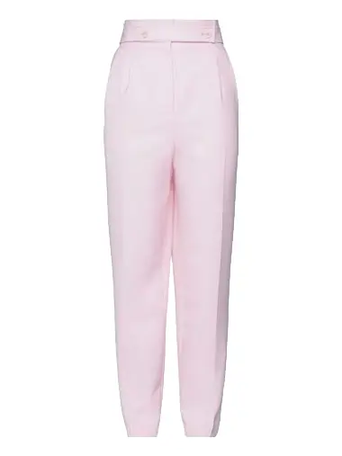 Burberry Tapered Virgin Wool Trousers - Pink