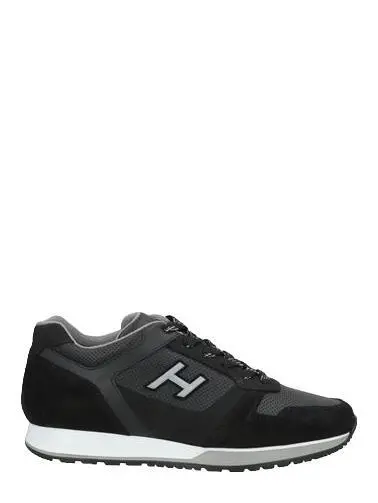 Hogan Leather Sneakers - Black