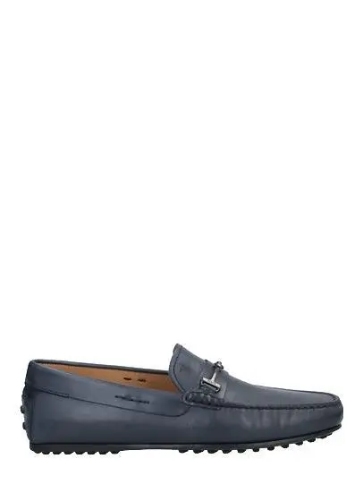 TOD'S Leather Loafers - Blue