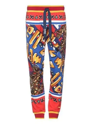 Dolce & Gabbana Pants Size Cotton, Elastane - Blue