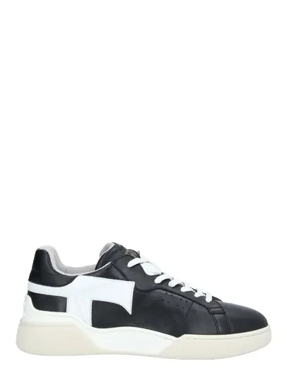 TOD'S Leather Low-top Sneakers - Black