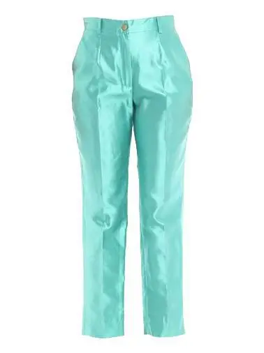 Dolce & Gabbana Tapered Shantung Pants - Green