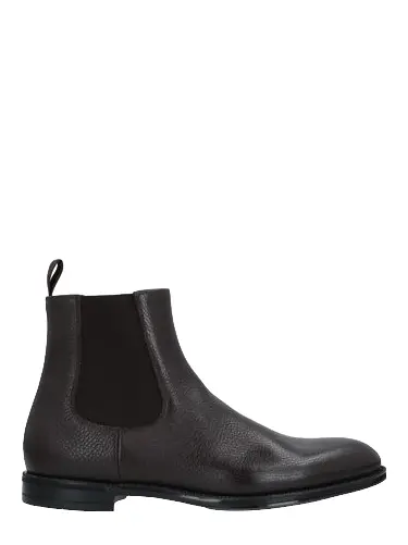 DOUCAL'S Ankle Boots In Leather - Brown