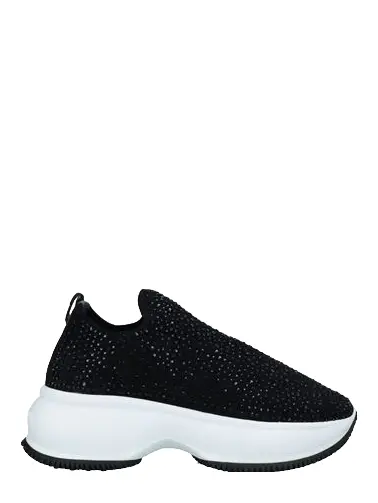 Hogan Textile Fiber Sneakers - Black