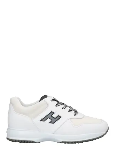 Hogan Soft Leather Sneakers - Off White