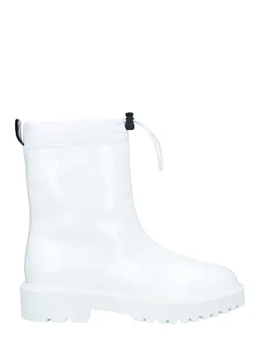 Hogan Ankle Boots In Leather - White