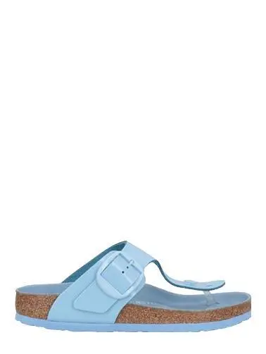BIRKENSTOCK Sky Soft Leather Thong Sandals - Blue