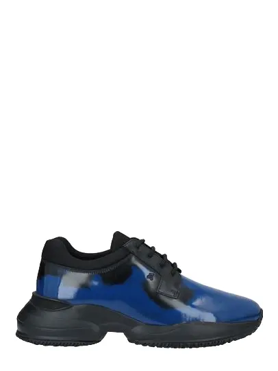 Hogan Bright Leather Sneakers - Blue