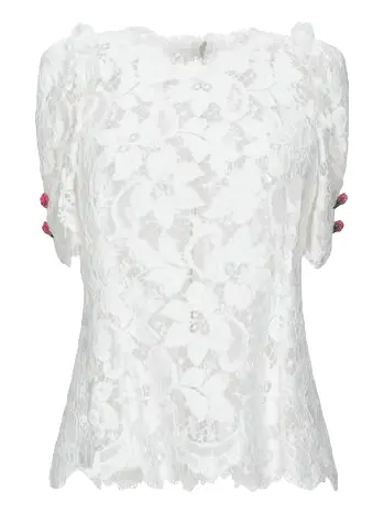 Dolce & Gabbana Lace Top - White
