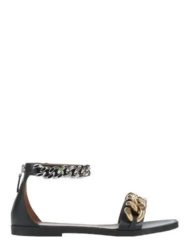 Stella McCartney Sandals With Appliqués - Black